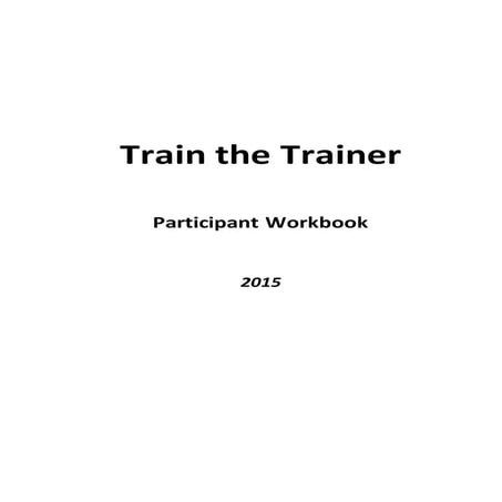 Train The Trainer Workbook Docx
