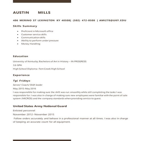 Matthew's Resume | DOCX