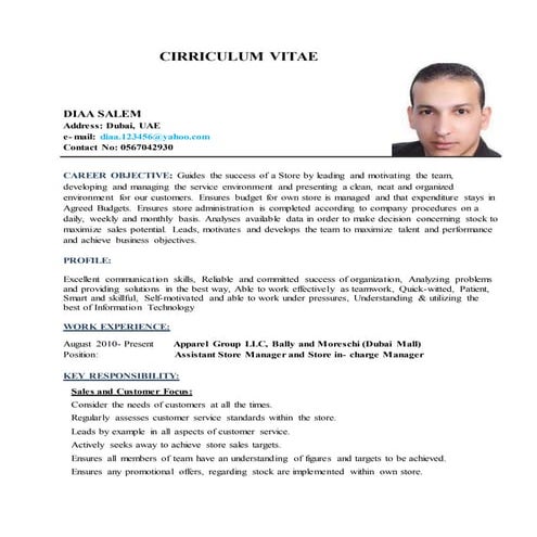 Bashir Cv | DOCX