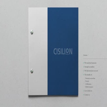 Cisilion - Welcome Brochure | PDF