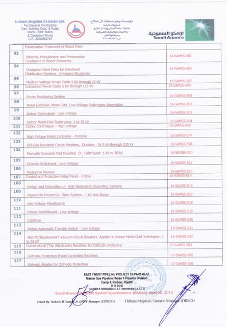 Saudi Aramco Engineering Standard (SAES) | PDF