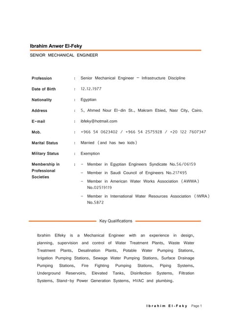 CEC Experience Certificate | PDF
