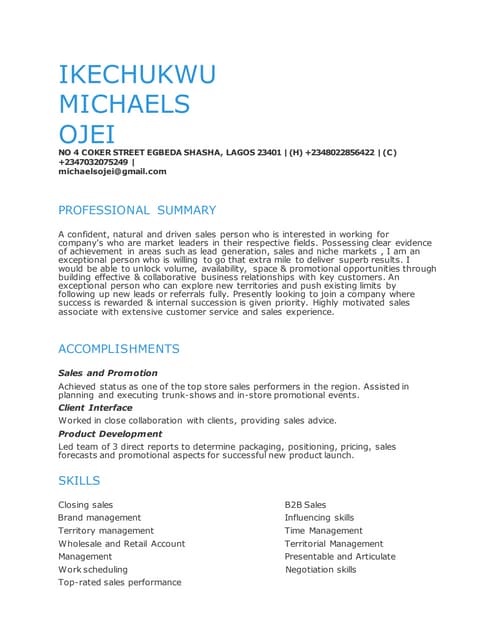 JENNIFER CV SEPT 2016 | PDF