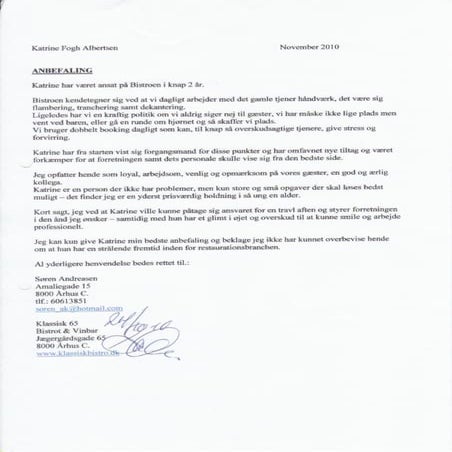 Anbefaling Klassisk 65 | PDF