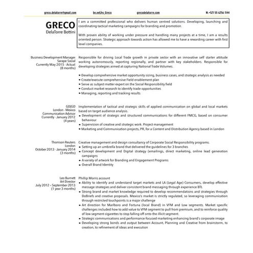 GRECO RESUME | PDF