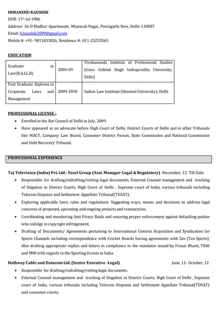 RESUME- PALLAVI | PDF