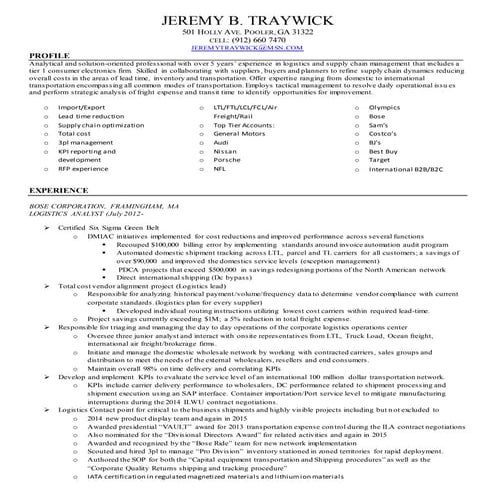 Curriculum Vitae Carlos Herrera 2016 | DOCX