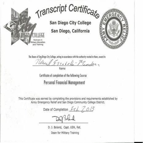 Certificate3 | PDF | College Education | Education