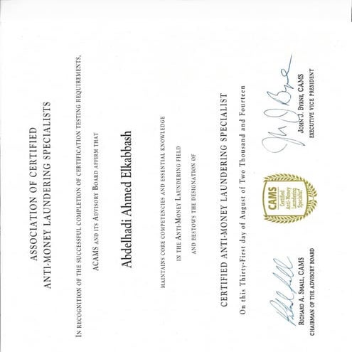 CAMS-Certificate | PDF