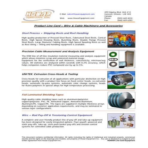 Reel and Spool Handling - Reel Walker | PDF