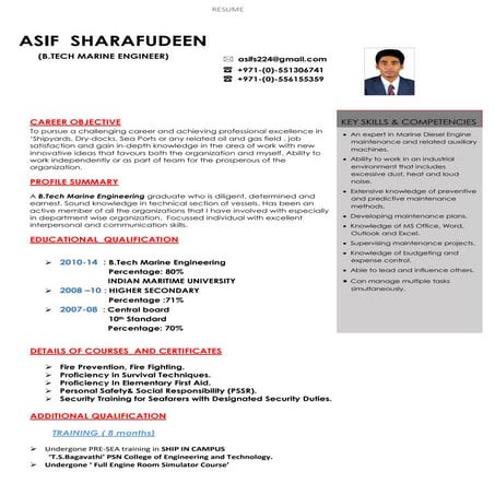 Asif's CV (1) (1) | PDF