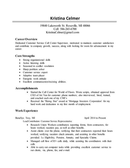 Resume 2016 updated | DOC