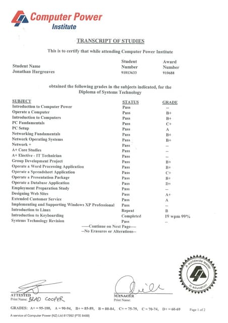 Jonathan Hargreaves - SD Transcript | PDF