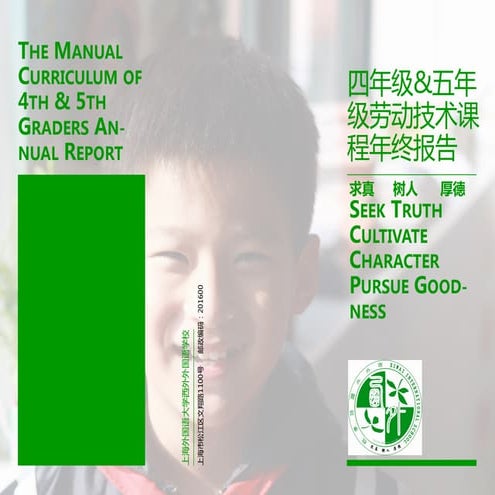 Manual Training Report | PPT