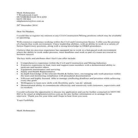 Updated Cover Letter | DOCX