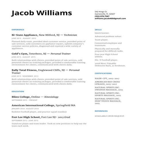 Resume Jacob Johnson | DOCX