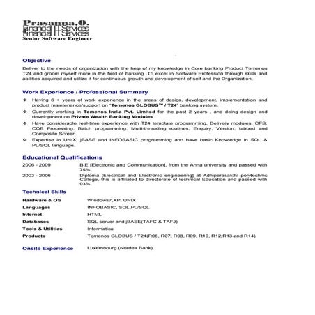 An Overview of Temenos T24 Functional and Technical | PPTX