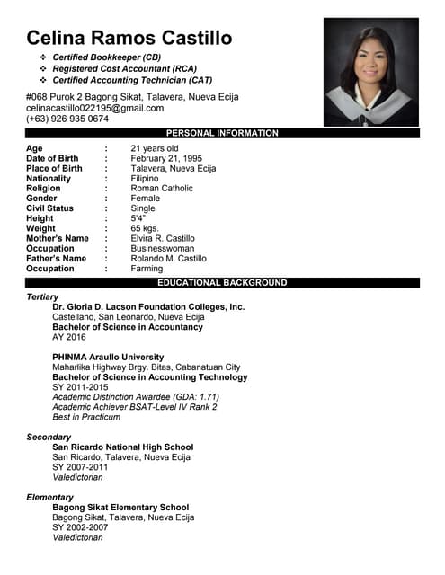 New Mutya Resume | DOCX