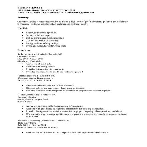 Resume alt | PDF