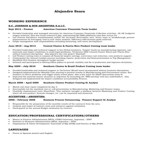 Hagerman CPA, CLM resume | PDF