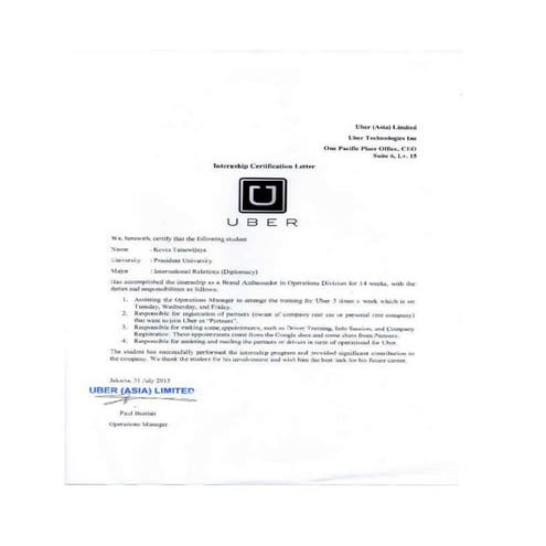 Certification Letter | DOCX