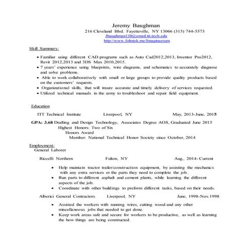 warren williamson, writen resume | DOCX
