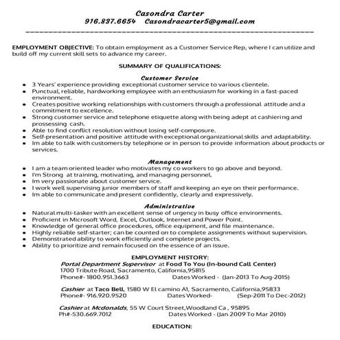 Job cover letter for unsolicited resume | DOCX