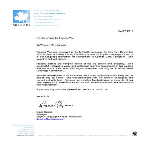 ReferenceLetter_DianMOSAIC | PDF