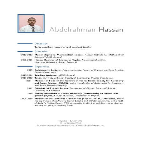 cv_7 | PDF | Physics | Science