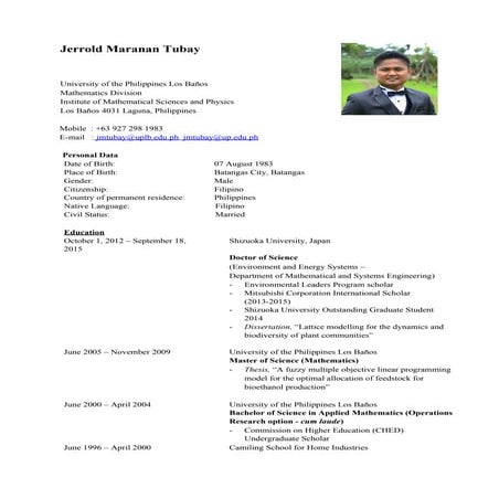 Kenny Alberto's Résumé (1) | PDF