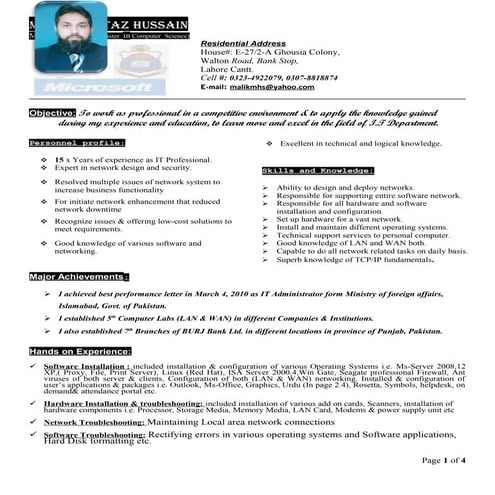 CV IT MM | DOC
