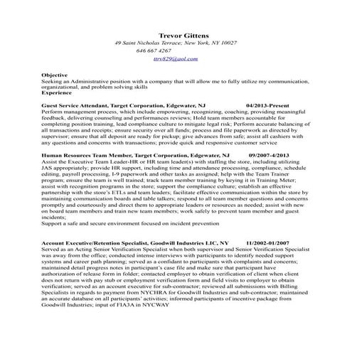 Diane's Resume | DOCX