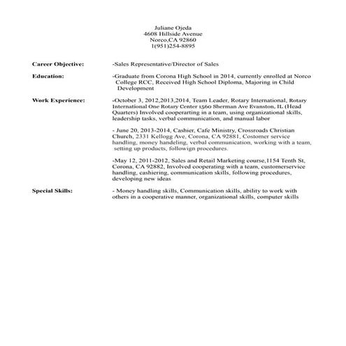 Oliver Resume RSA | DOCX