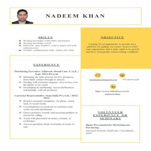 Nadeem CV | DOCX