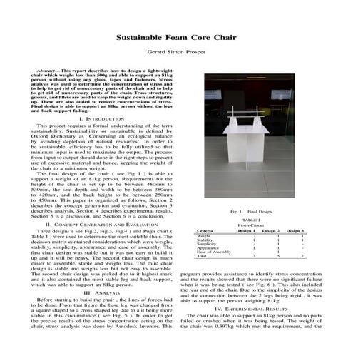 Chair Report | PDF