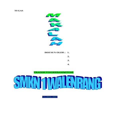 Makalah ips valen | PDF