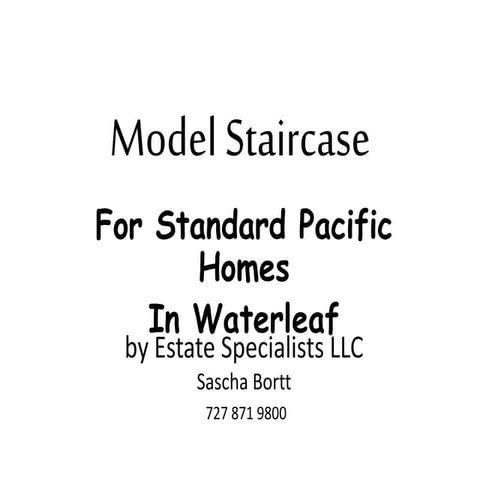 Model Staircase | PPT