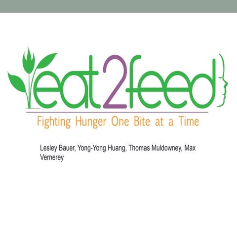 Eat2Feed Final Presentation | PPTX