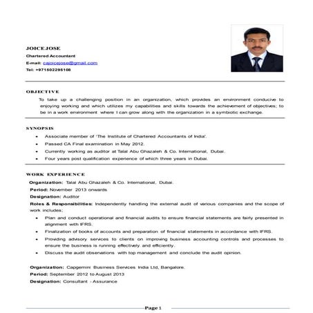 Joice Resume | DOCX