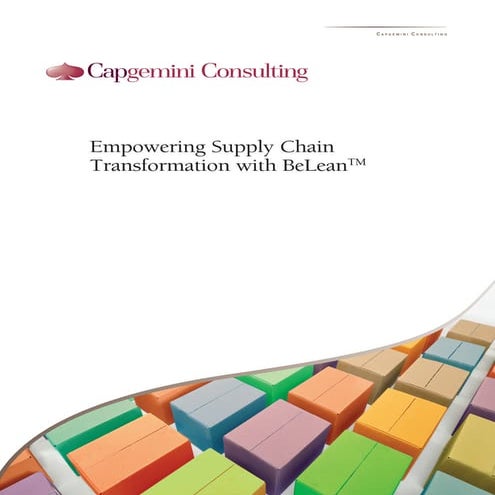 BeLean Supply Chain Transformation | PDF