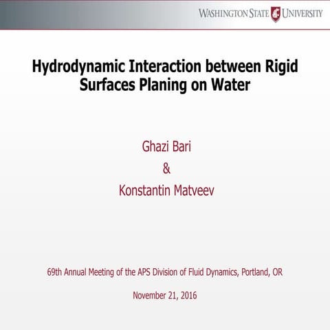 APS-DFD Conference Final | PPTX