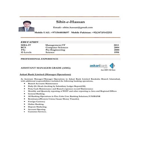 talha CV | DOC