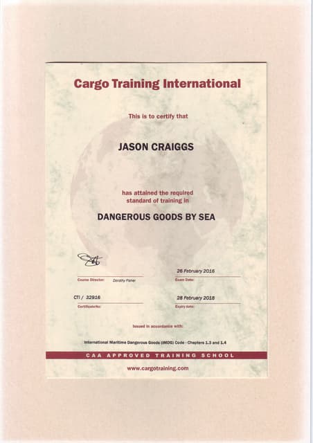 Level 1 Programme_IWCF Level 1 Programme | PDF