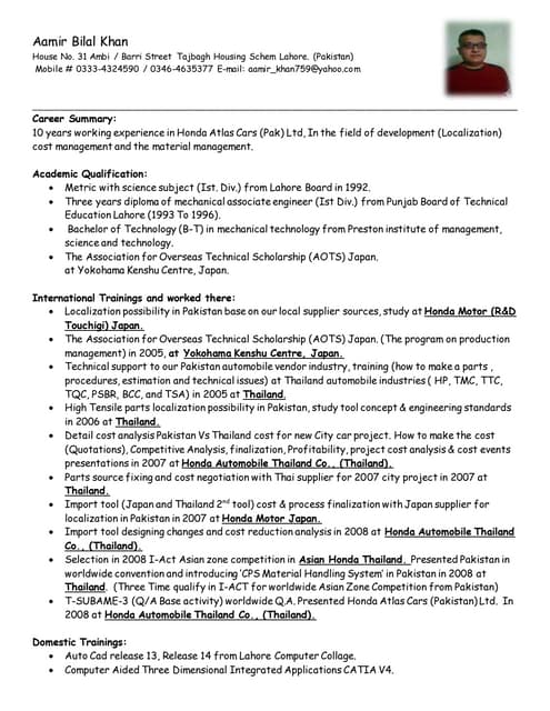 Fahad Iqbal CV | DOCX