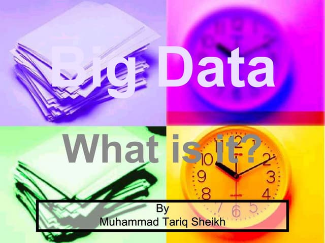 Big Data - The 5 Vs Everyone Must Know | PPTX