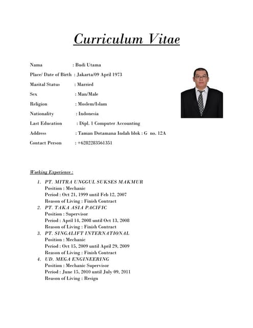 CURRICULUM VITAE GEMAYEL_Master | PDF | Civil Engineering Industry | Industries