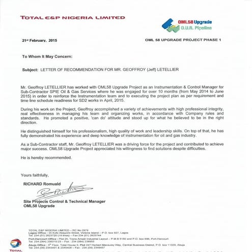Total E&P OML 58 #1 | PDF