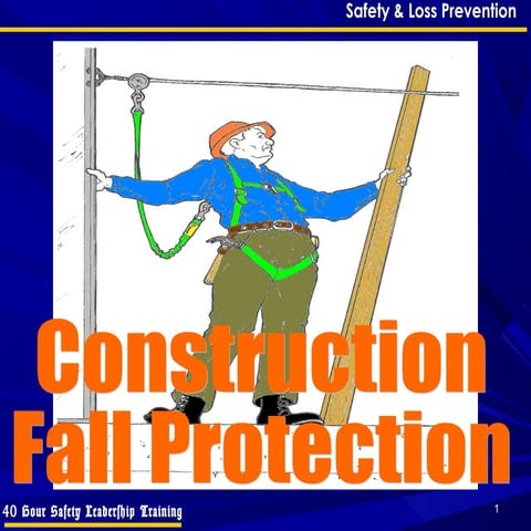 construction fall protection | PPT