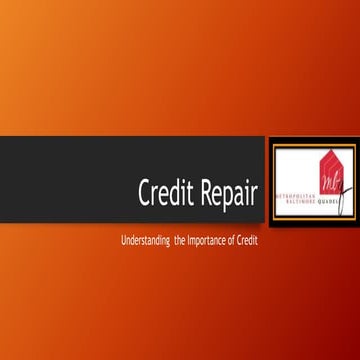 Credit Repair Workshop | PPT