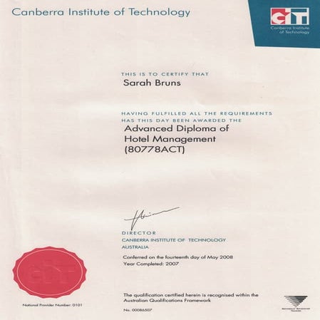 Advanced Diploma | PDF